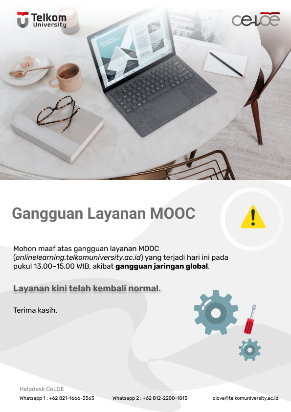 MOOC: Gangguan Layanan MOOC
